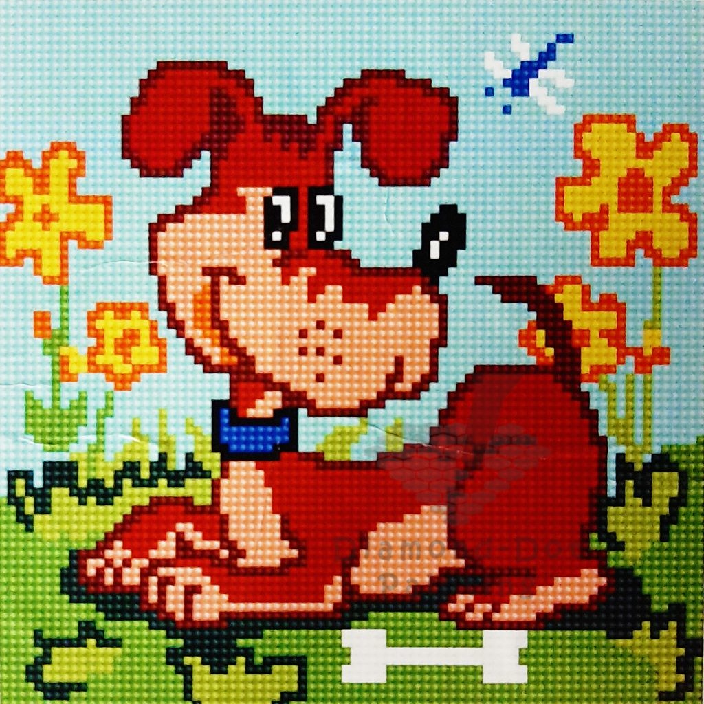 Z DDP283 Puppy - Diamond-Dot Painting®